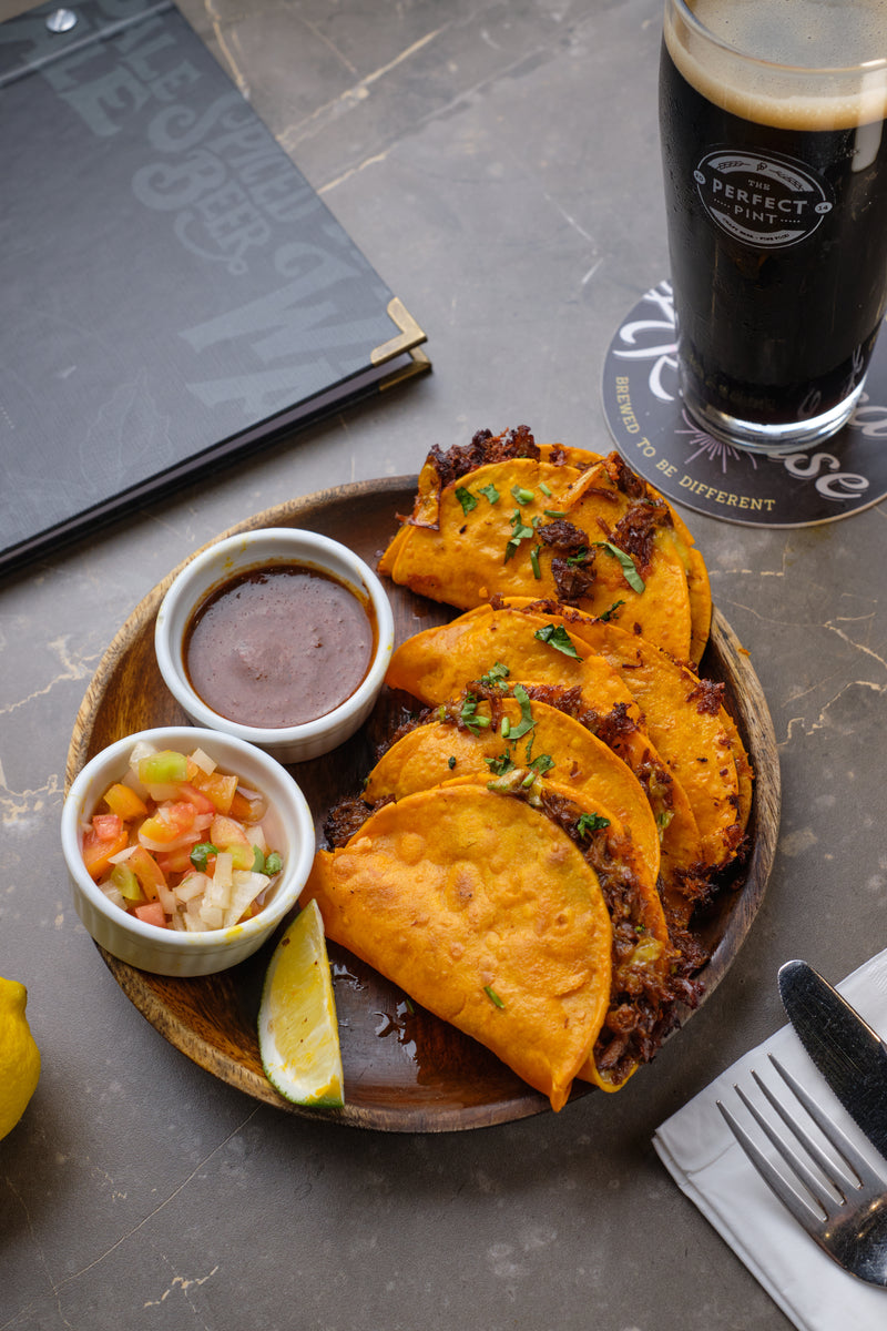 Birria Wagyu Tacos – The Perfect Pint